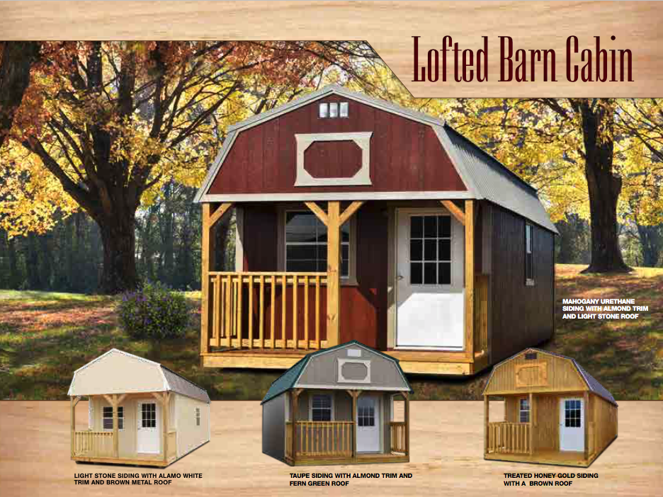 Trell Portable Buildings | CABINS